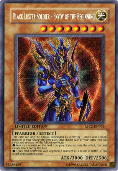Black Luster Soldier - Envoy of the Beginning [MC2-EN004] Secret Rare ...