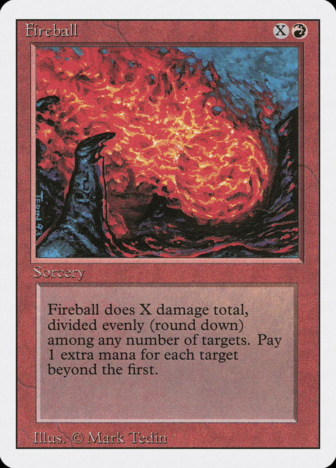 Fireball [Revised Edition] | Card Brawlers